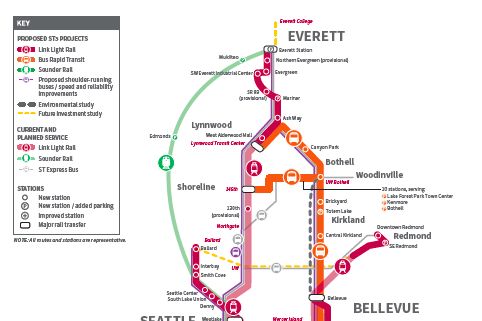 Sound Tranist Proposes $50 Billion Light Rail Expansion | Seattle Met