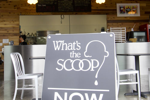 Inside What’s the Scoop? Ice Cream Shop | Portland Monthly