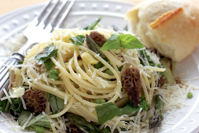 Recipe: Spaghetti Primavera | Portland Monthly