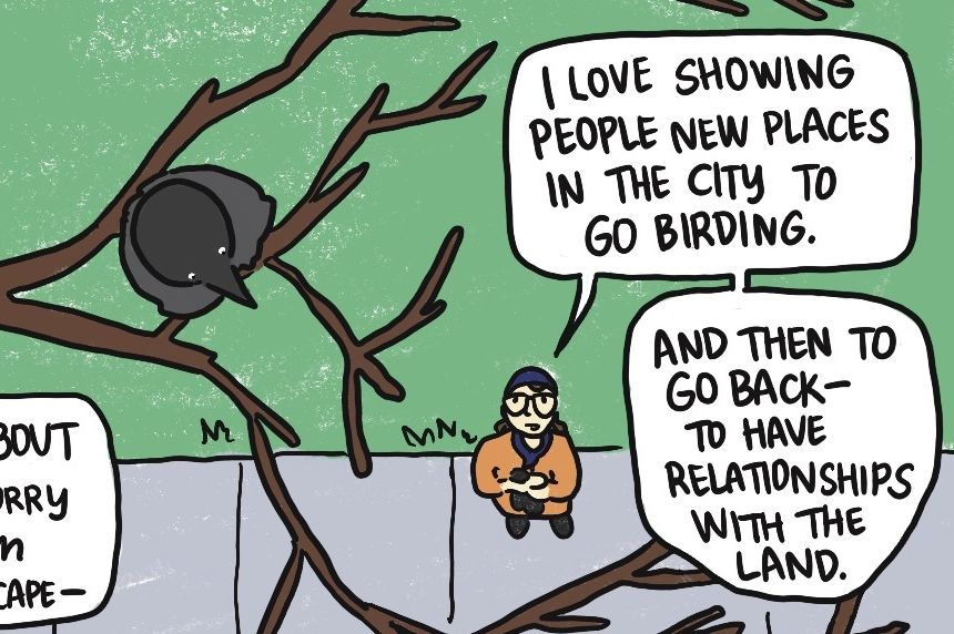 An Illustrated Ode to Birdhers, a Portland Bird-Watching Group ...