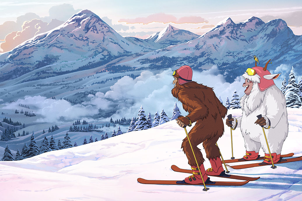 Order a Free Copy of Yeti & Squatch in the Winter Wonderland of Oregon ...