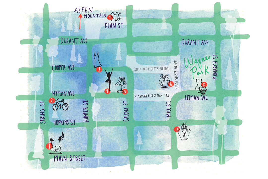 Mapping the Updates on Aspen's Shopping and Studio Scene | Aspen Sojourner