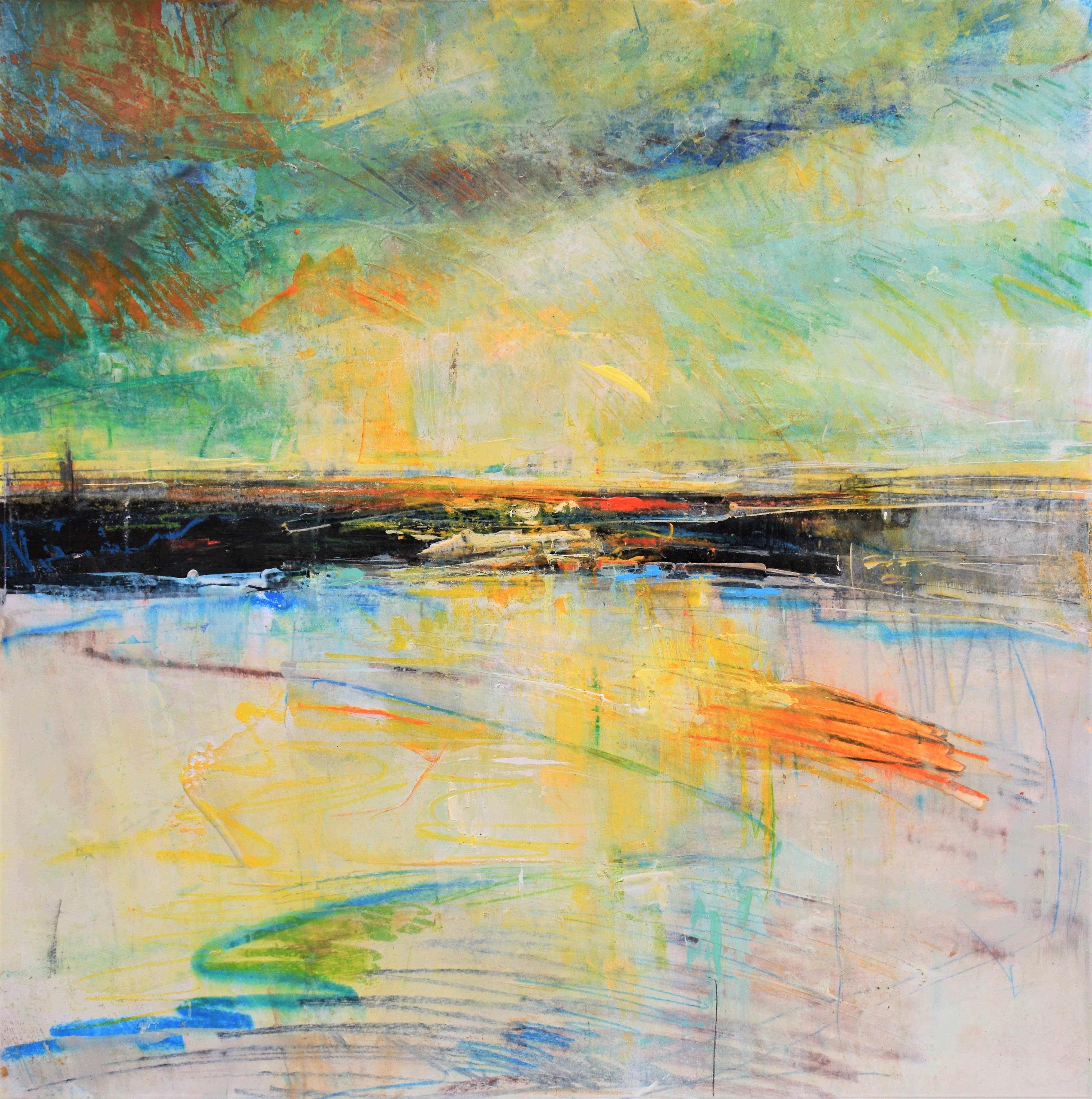 Local Artist Spotlight: Colorful Abstract Landscapes | Sarasota Magazine