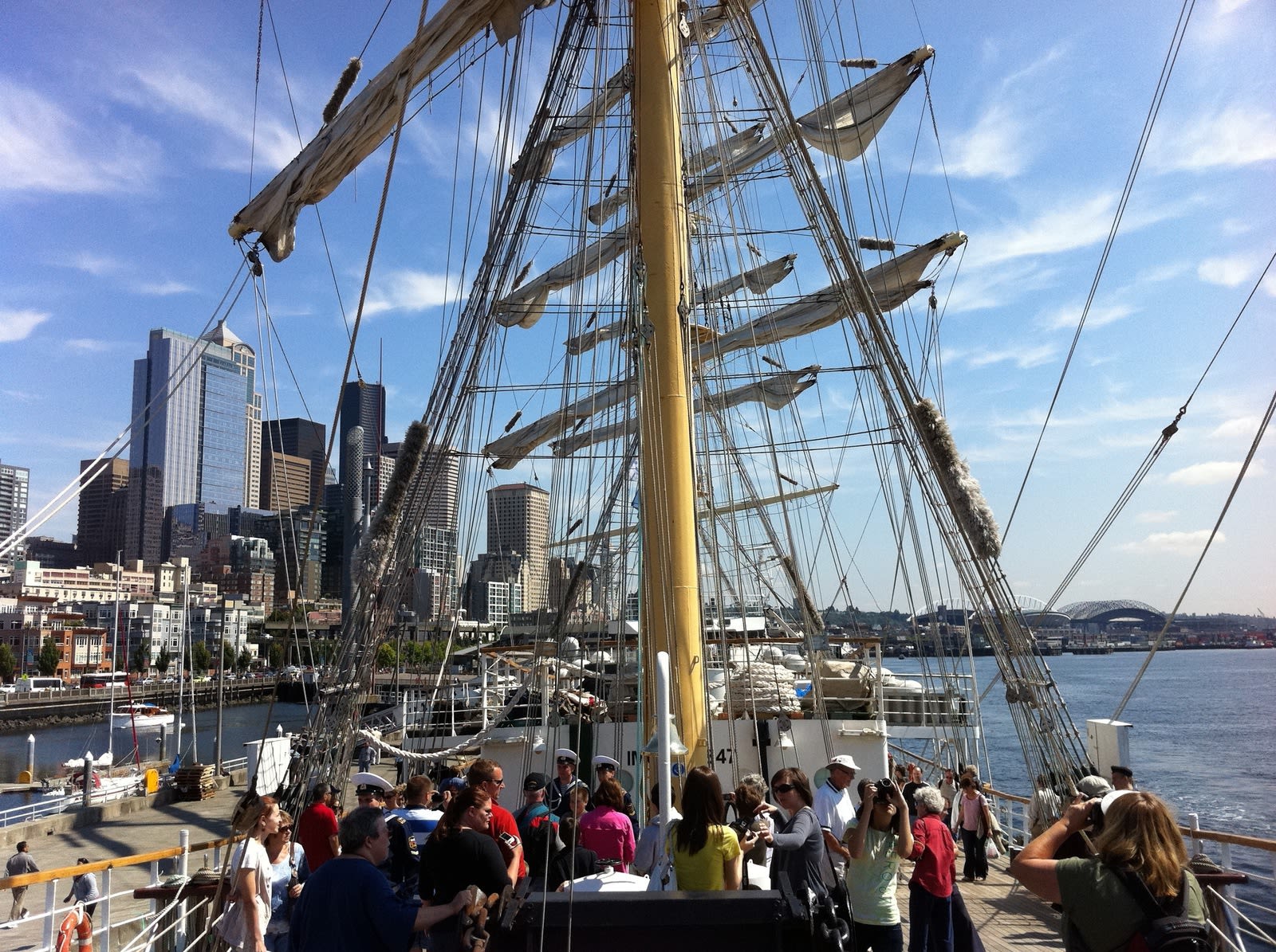 Slide Show: Russian Tall Ship Parked at Pier 66 | Seattle Met