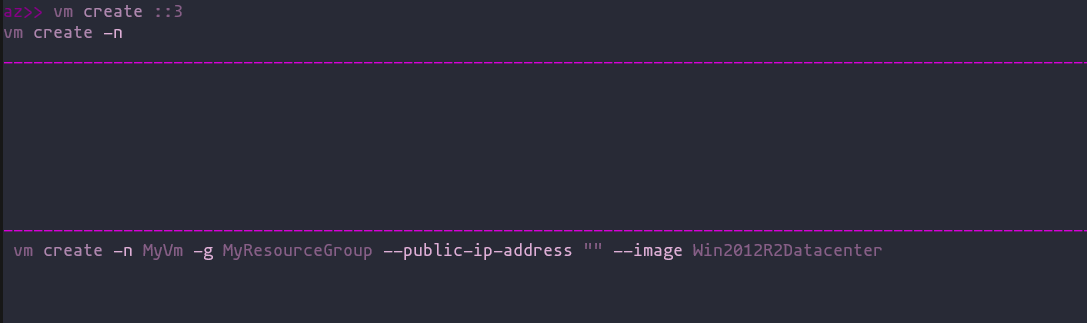 Azure CLI Interactive Mode - samcogan.com Azure CLI Interactive Mode - samcogan.com