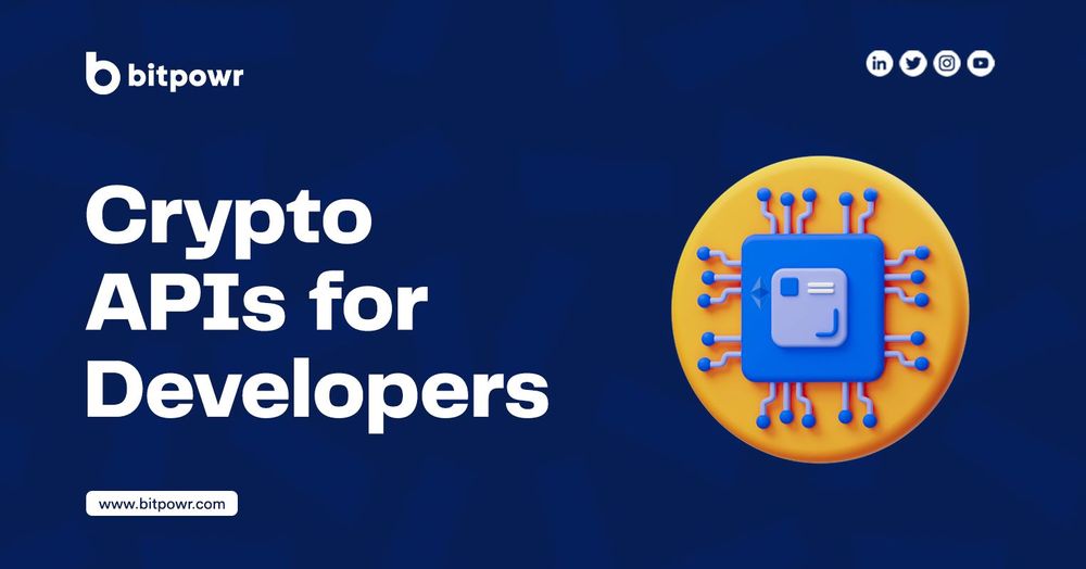 Crypto APIs for Developers - Bitpowr