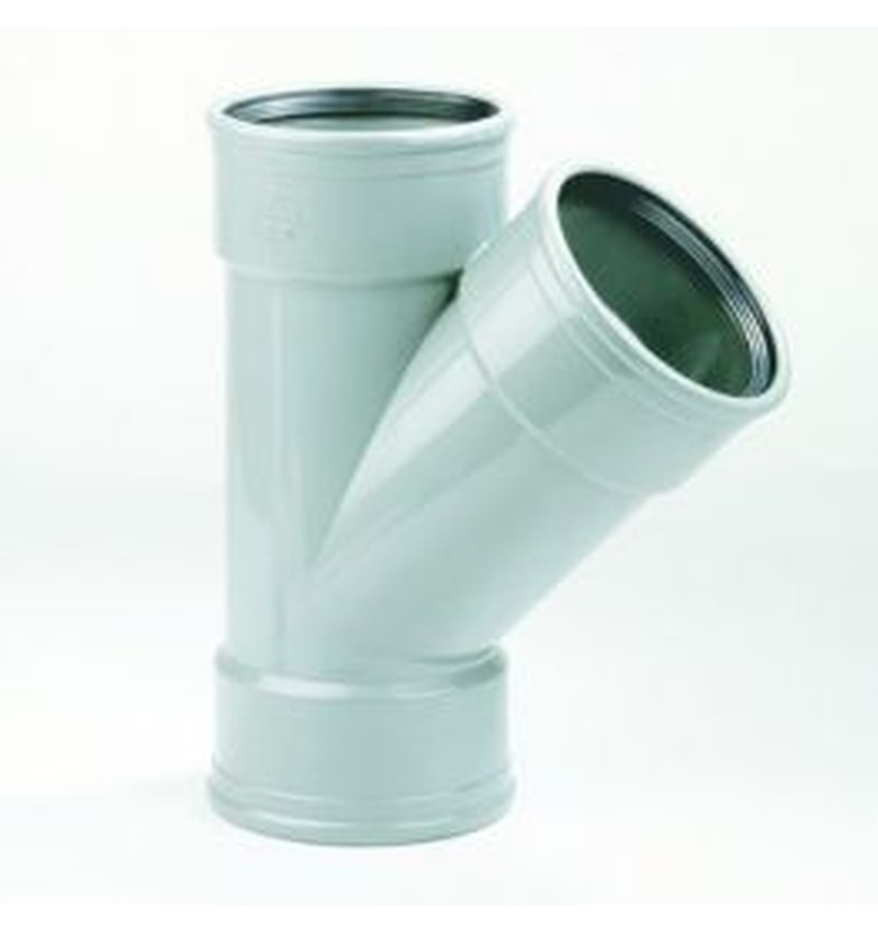 DYKA PVC T-STUK 110 - 45·3MV - sanicomfort.be DYKA PVC T-STUK 110 - 45·3MV - sanicomfort.be