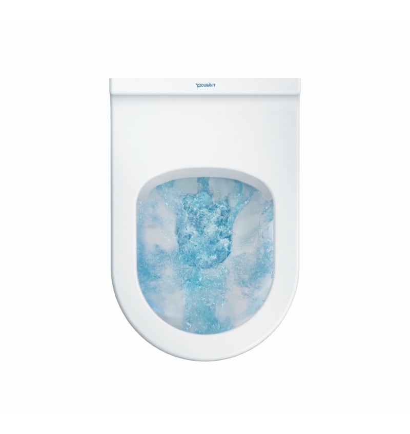 DURAVIT STARCK 3 WANDCLOSET RIMLESS MET VERDOKEN BEVESTIGINGEN WIT ...