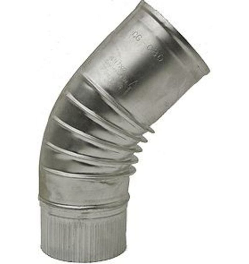 EGEDA ALU ELLEBOOG 45° DIAM 120 - sanicomfort.be