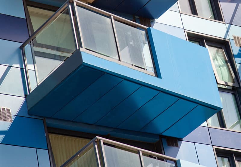 Solid Wall Balustrades - Sapphire Balconies