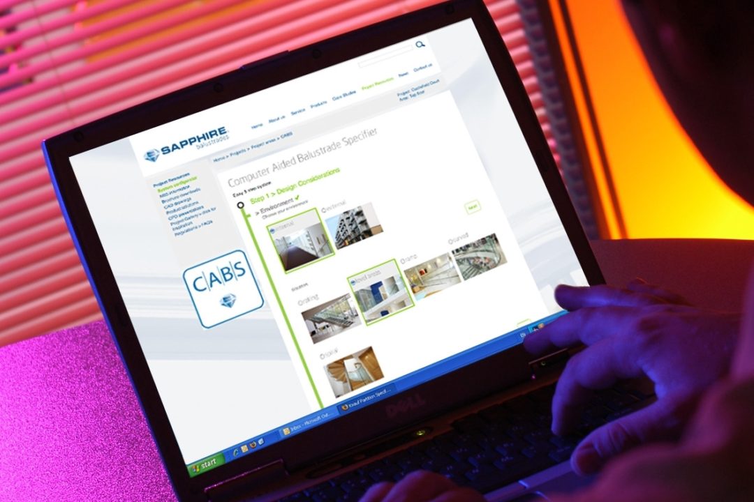 Use CABS the quickest way to create your balustrade solution.