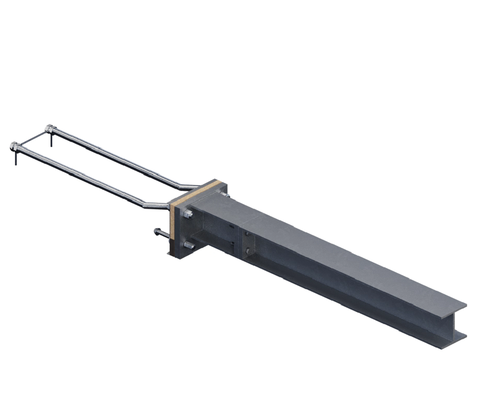 Two-Piece Balcony Anchor System (Stub and Arm) | Balcony Detail