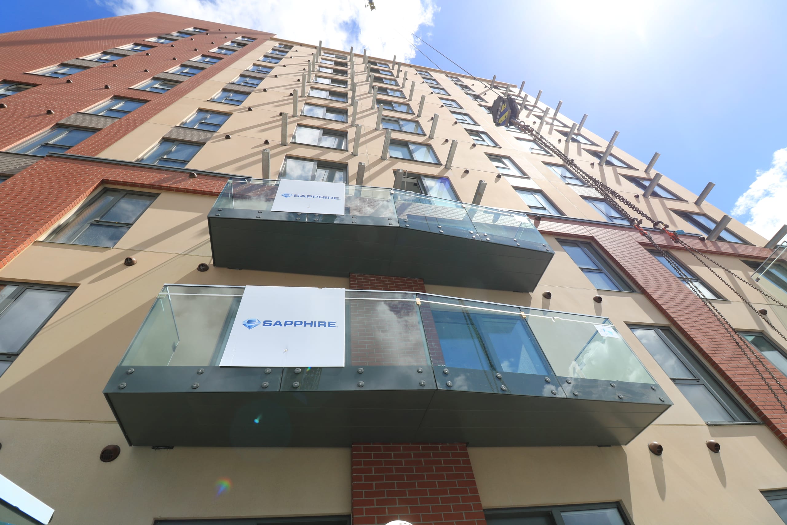 Looking Back on Pomona Wharf - Sapphire Balconies