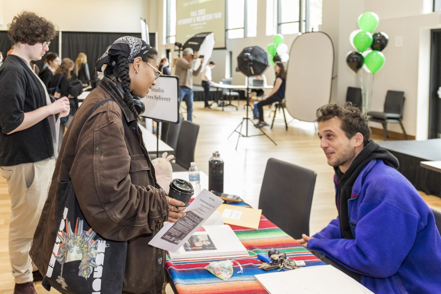 Career Services Holds Annual Fall Internship and Volunteer Fair | Sarah ...
