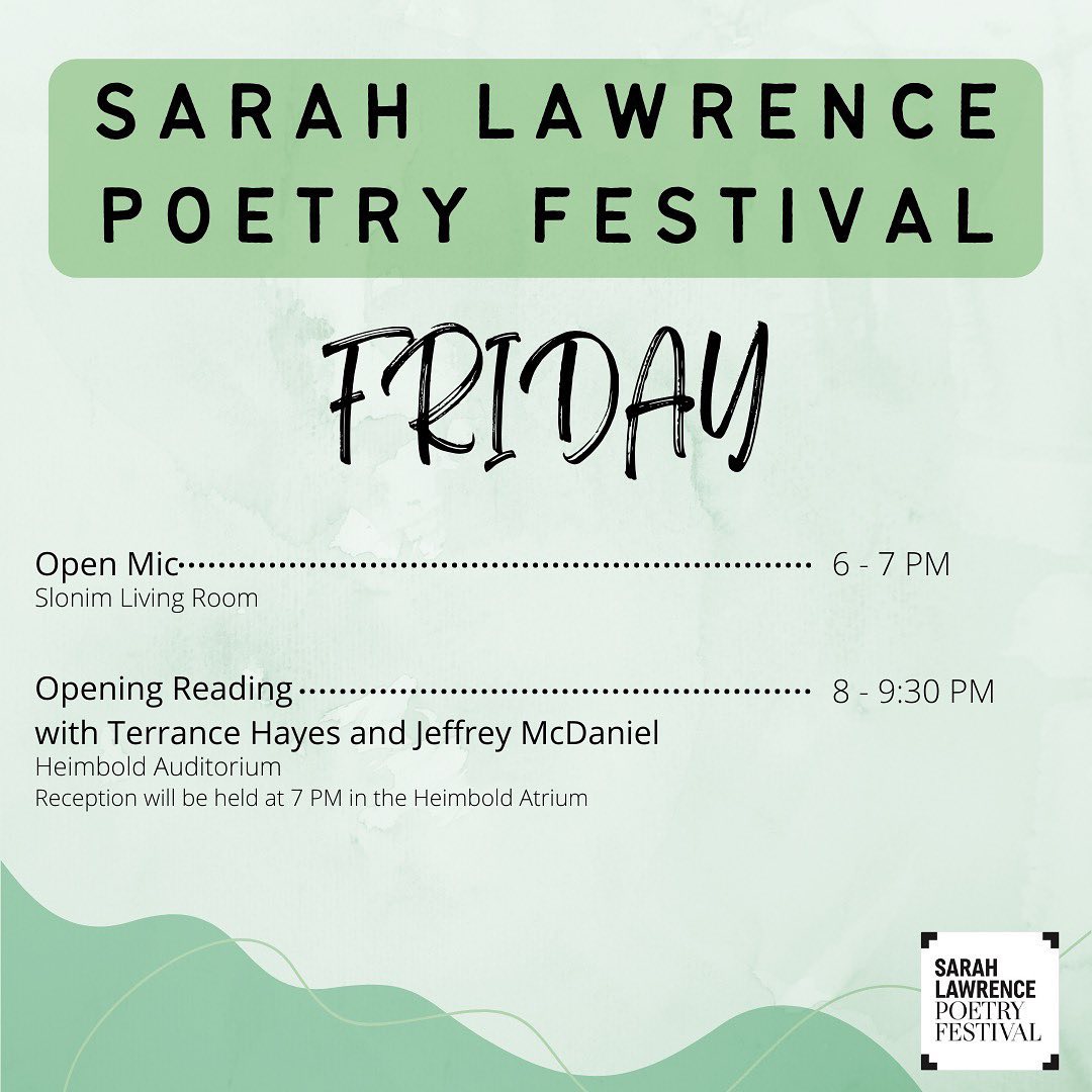Poetry Festival | Sarah Lawrence College