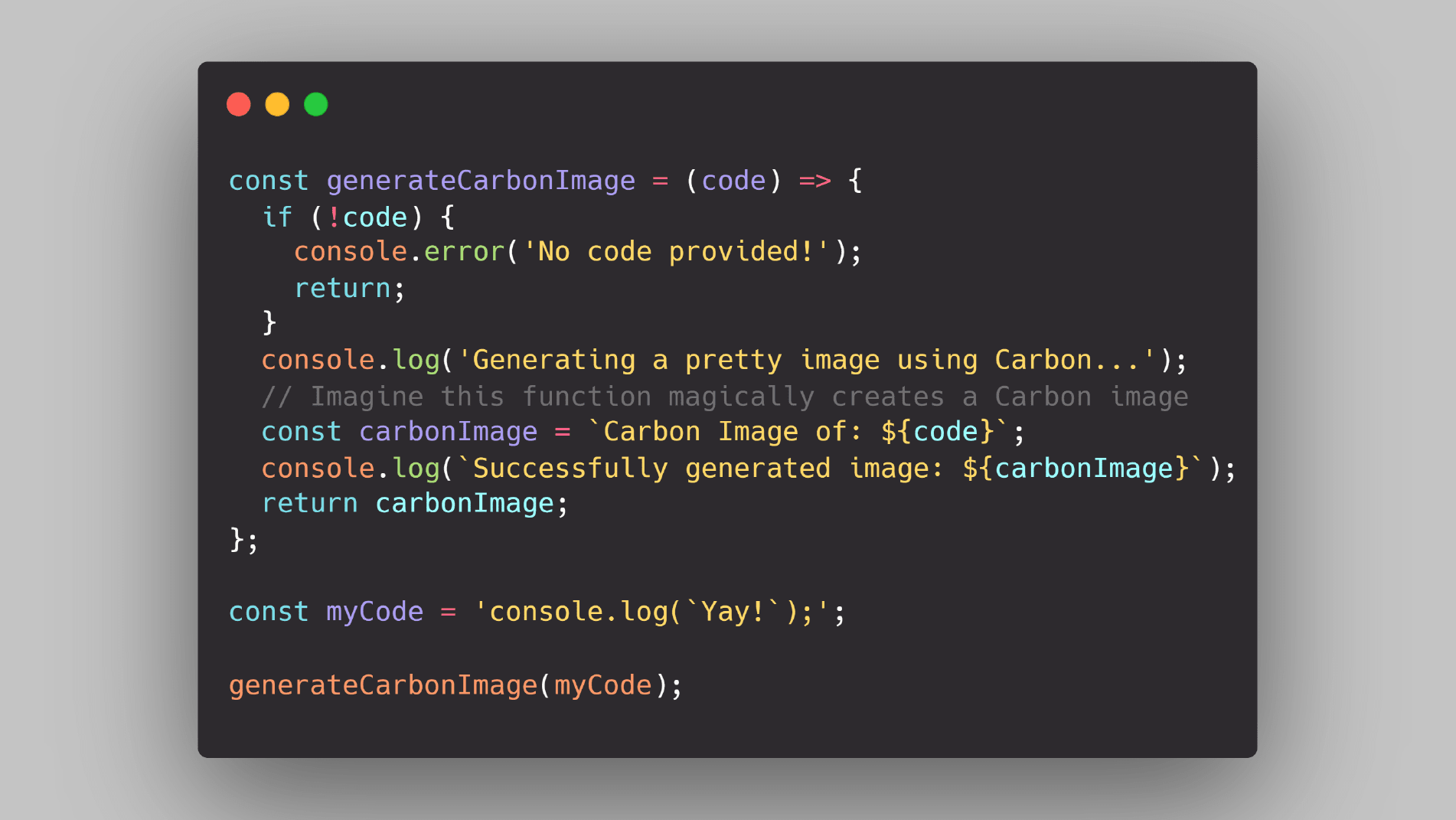 How I’m Making Pretty Images of My Code | Sarah Mak