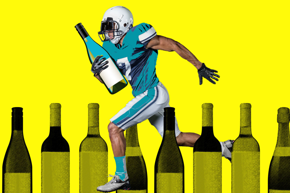Could Wine Ever Compete With Beer as Football Fans' Drink of Choice ...
