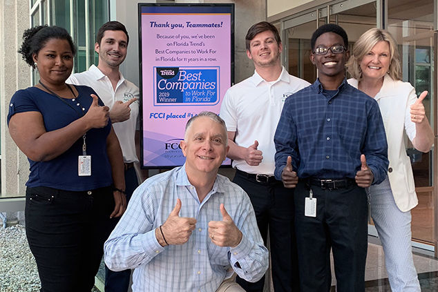 FCCI Named a Florida 'Best Company to Work For' by Florida Trend ...