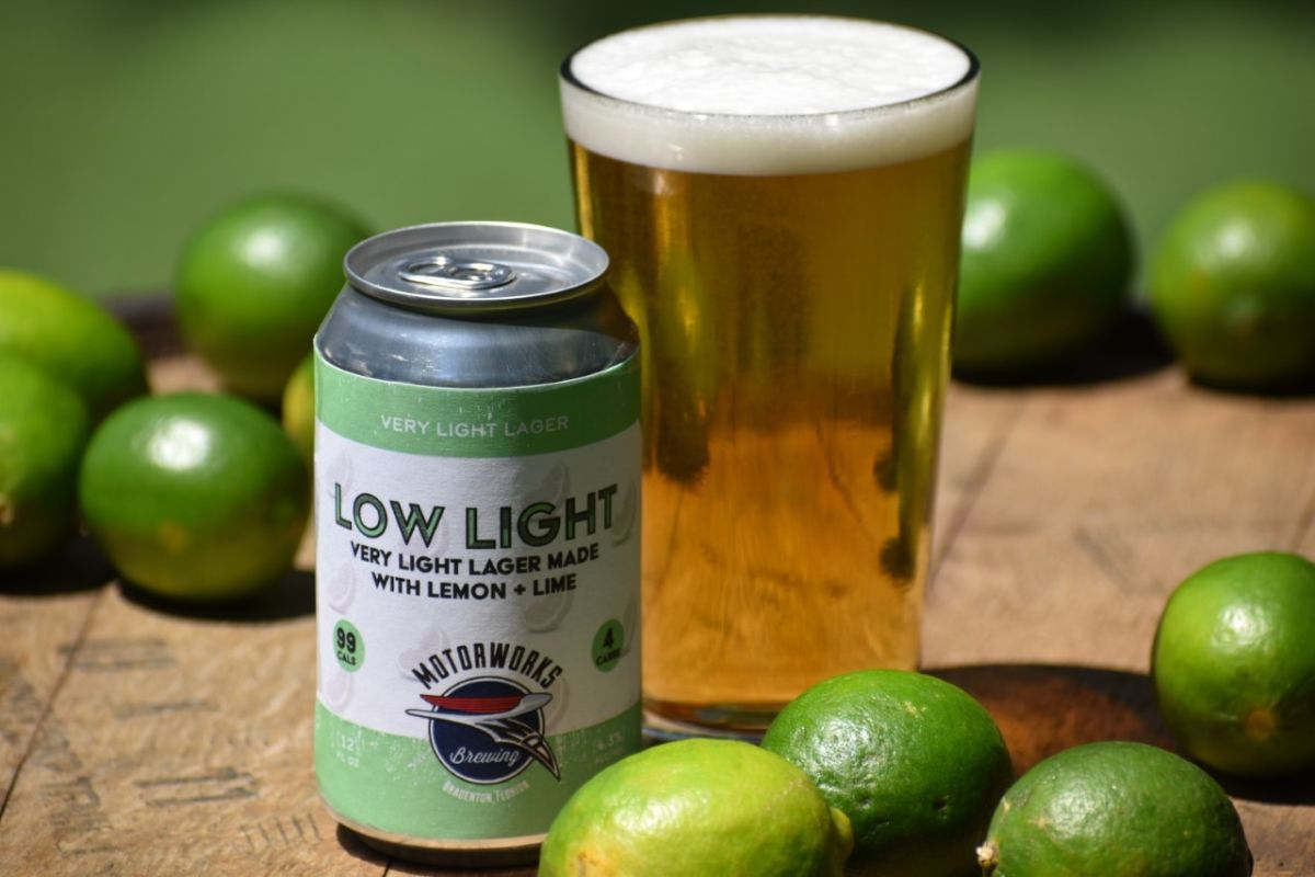 Enjoy Motorworks Brewing's Low Light Lager Thus Summer | Sarasota Magazine