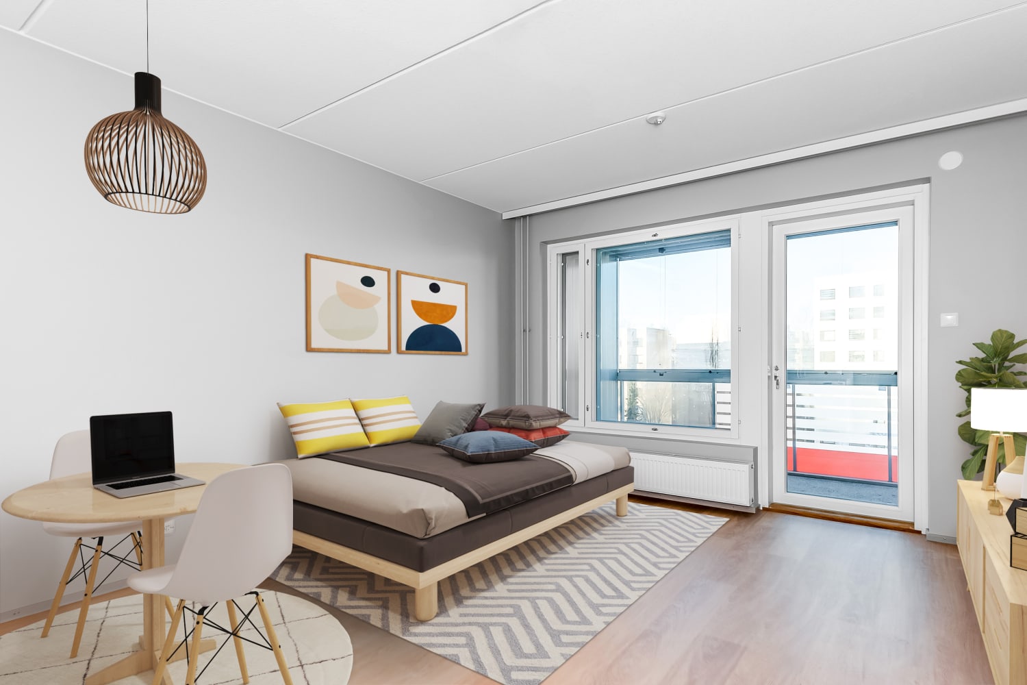 Vuokra-asunto, 1h+kt, 30 m², Majurinkatu 3, Leppävaara, Espoo