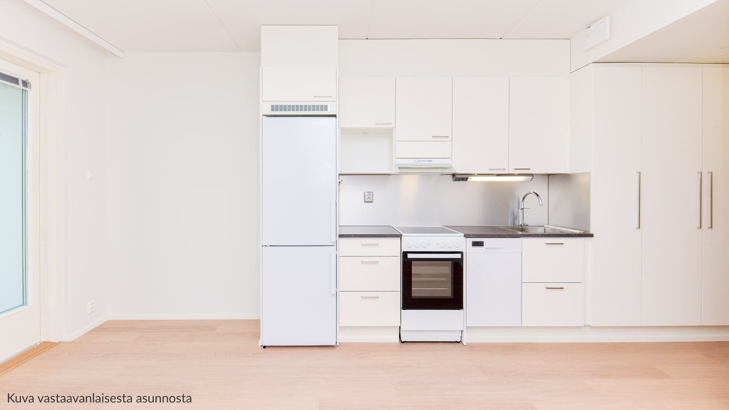 Vuokra-asunto, 1h+kt, 25 m², Sompasaarenlaituri 16, Kalasatama, Helsinki