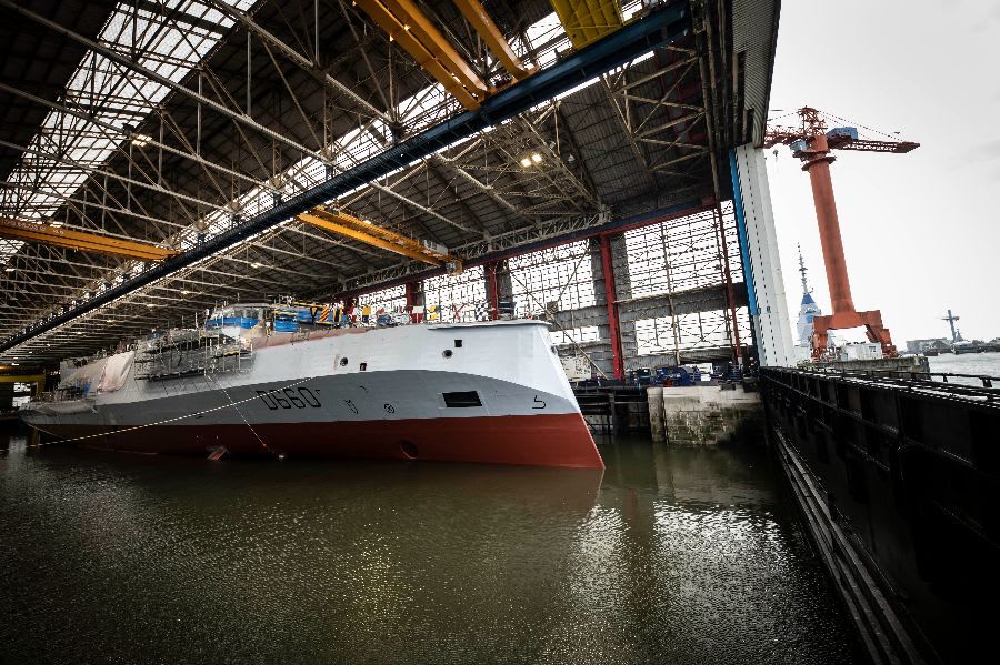 Naval Group Launches French Navy’s first FDI Naval Group Launches French Navy’s first FDI