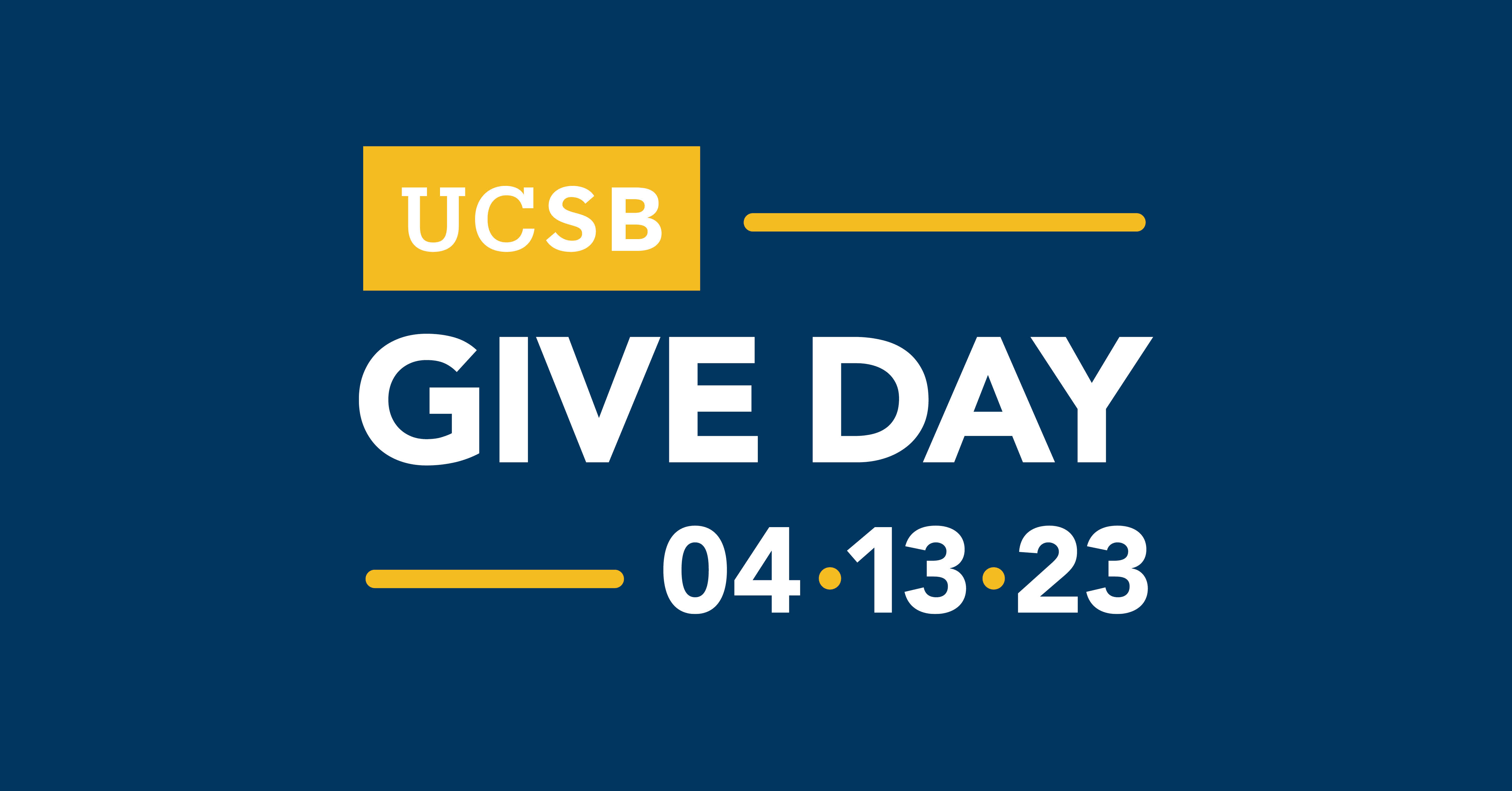 UCSB Give Day 2023 | Signin