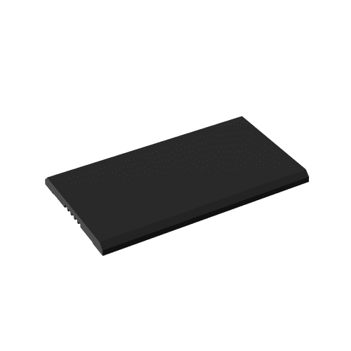 Flush blank panel wide 100mm Scandec Systemer