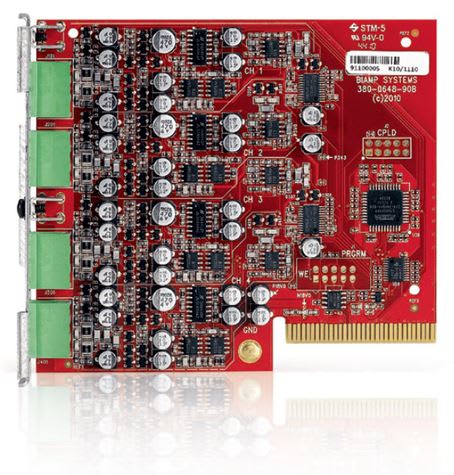 4 channel mic/line input card kit Scandec Systemer