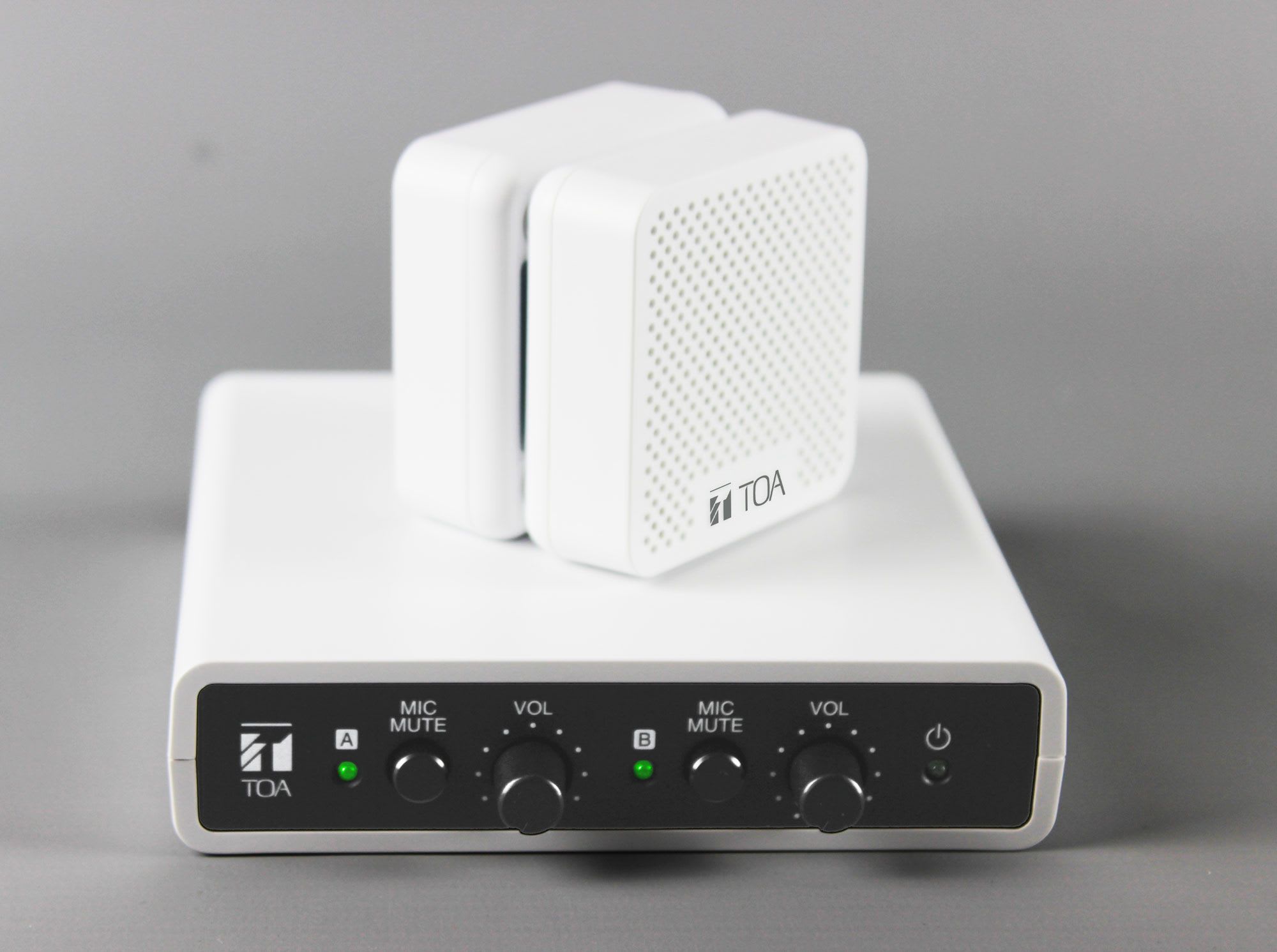 Window intercom system,Sentralenhet,2x Mic/høyt enh.m/magnet Scandec ...