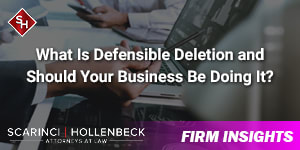 What Is Defensible Deletion and Should Your Business Be Doing It?