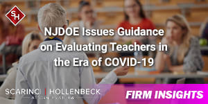 NJDOE Issues Guidance on Evaluating Teachers in the Era of COVID-19