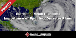 Hurricane Dorian Highlights Importance of Updating Disaster Plans