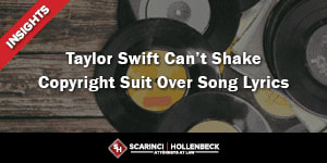 Taylor Swift Can’t Shake Copyright Suit Over Song Lyrics