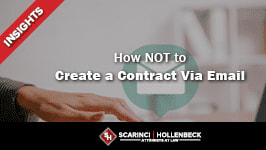 How You Can Avoid Creating a Binding Contract Via Email