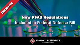 New PFAS Regulations Included in Federal Defense Bill