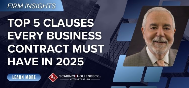 Top 5 Clauses Every Business Contract Must Have in 2025