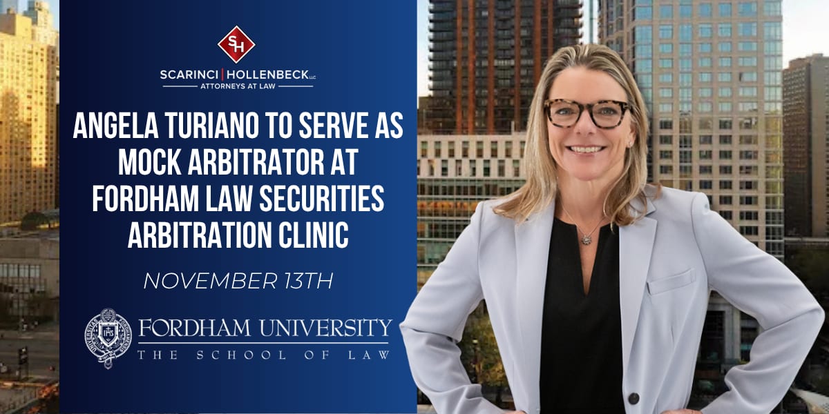 Angela Turiano to Serve as Mock Arbitrator at Fordham Law Securities ...