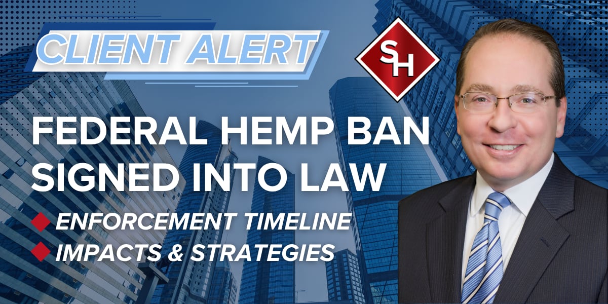 Federal Hemp Ban Signed Into Law Takes Effect in 2026