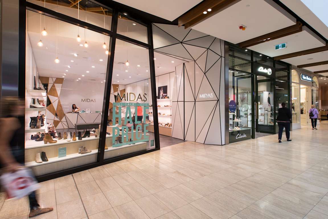 Midas Shoes (Temporary closure) at Westfield Warringah Mall