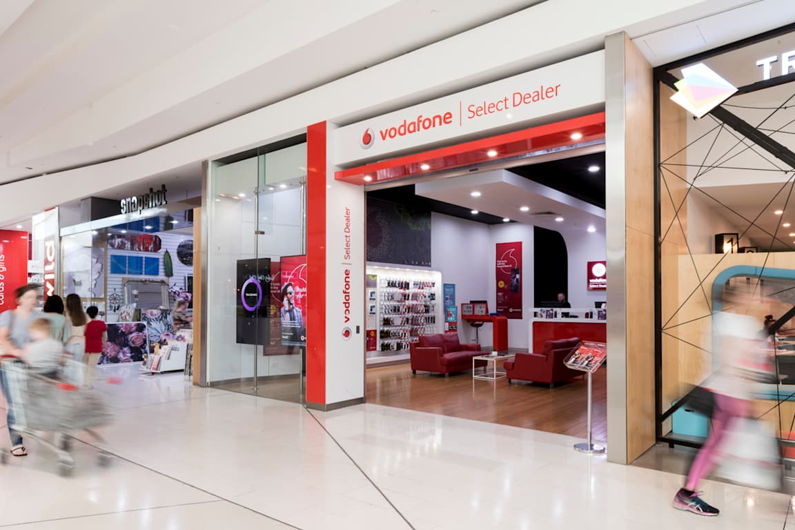 Vodafone at Westfield Plenty Valley