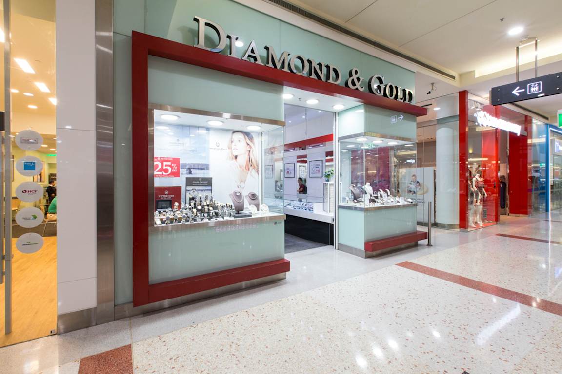 Diamond and Gold at Westfield Burwood