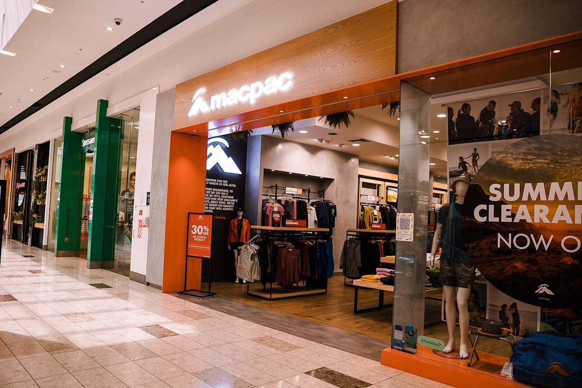 Macpac (Temporary closure) at Westfield Riccarton