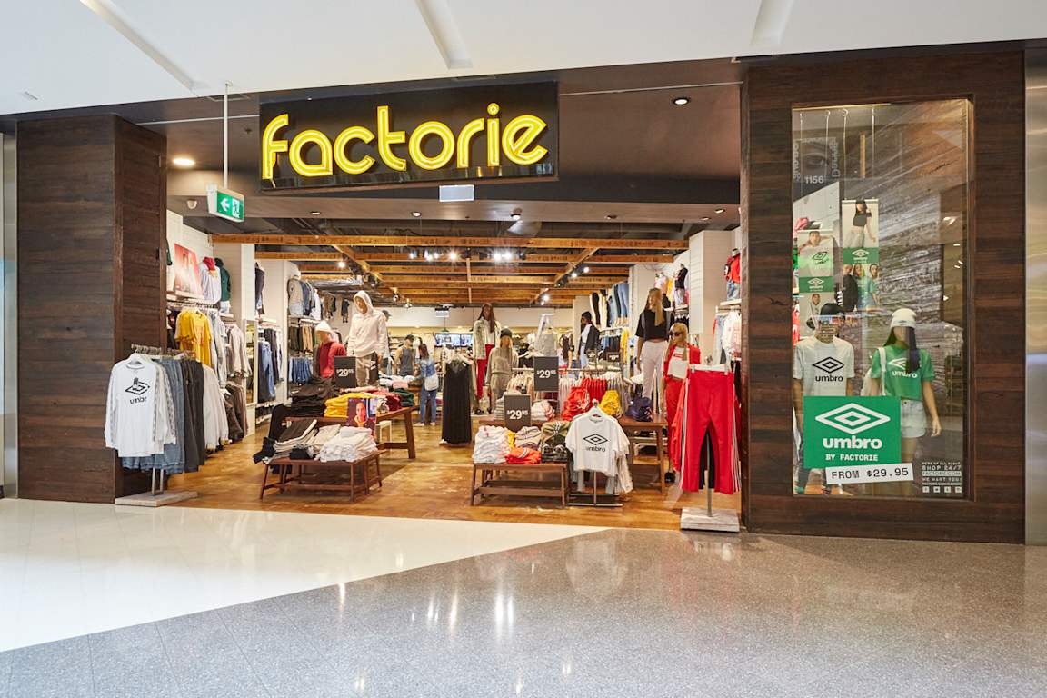 Factorie (Temporary closure) at Westfield Miranda