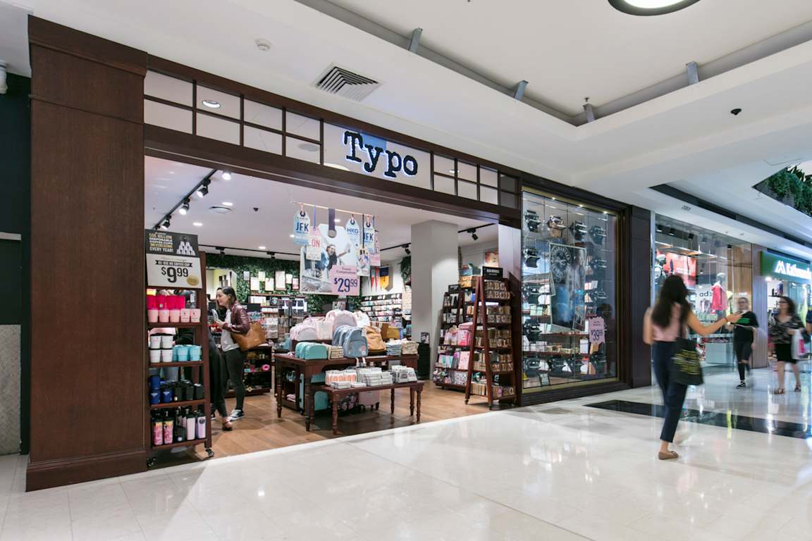 Typo at Westfield Parramatta
