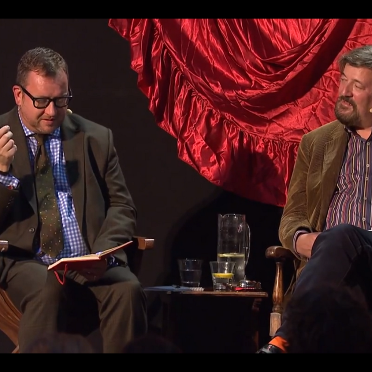 Stephen Fry's latest charming appearance at the Royal Opera House