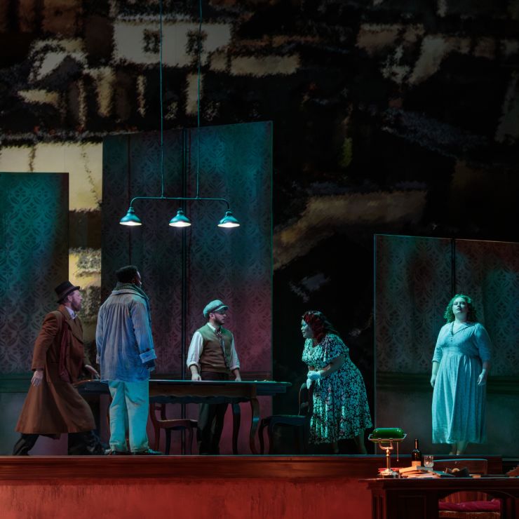 San Diego Opera's 60th Anniversary La bohème sees Mimì as a ghost