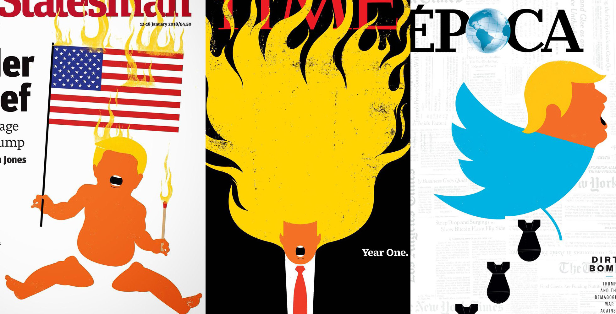 SVA Faculty Member Edel Rodriguez's Fiery and Furious Political Satire ...