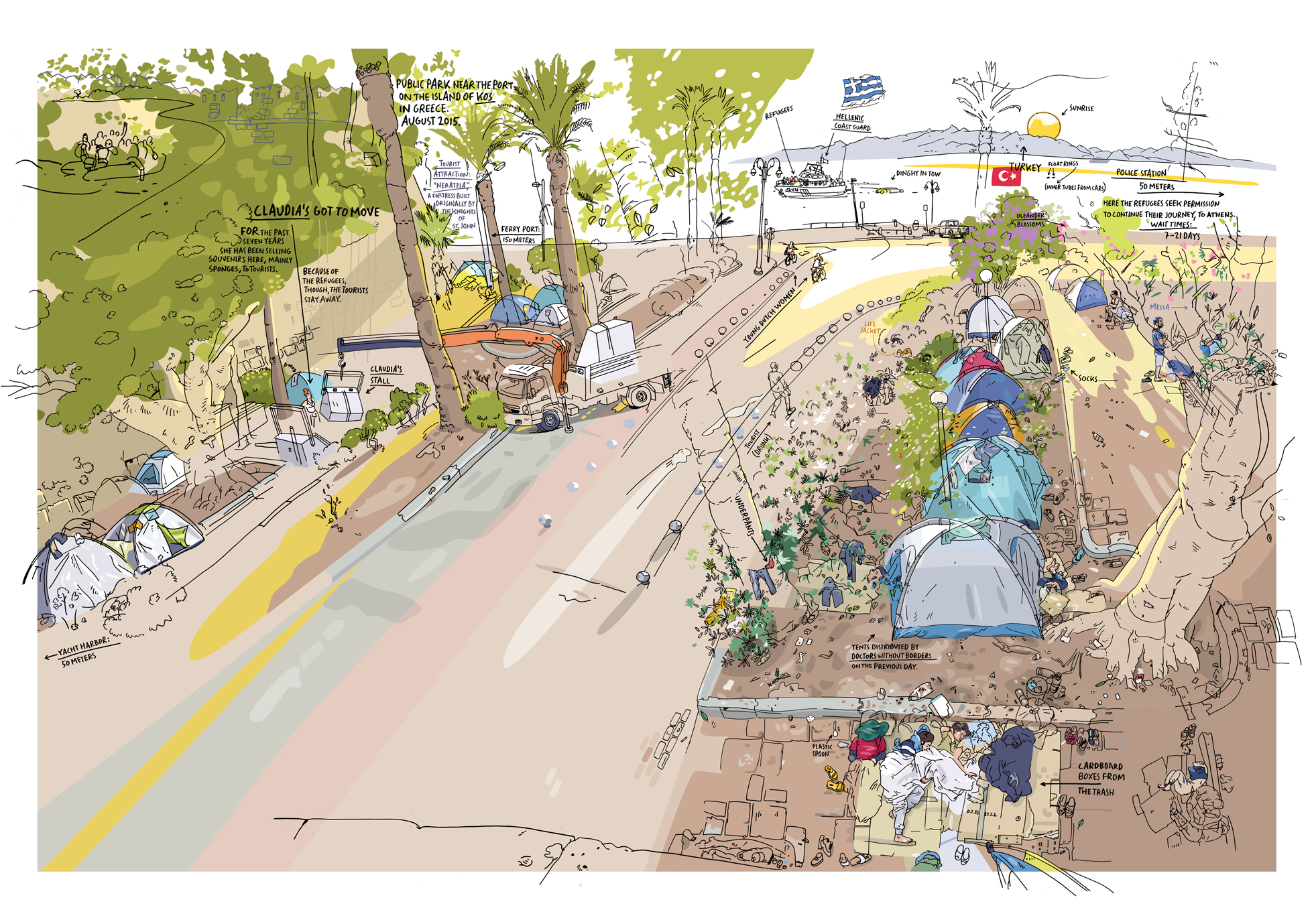 Drawing from Reality: Olivier Kugler's Journalistic Illustration - SVA