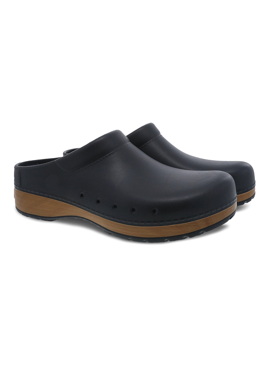 Kane Black Molded Men's Nursing Clogs | Scrubs & Beyond